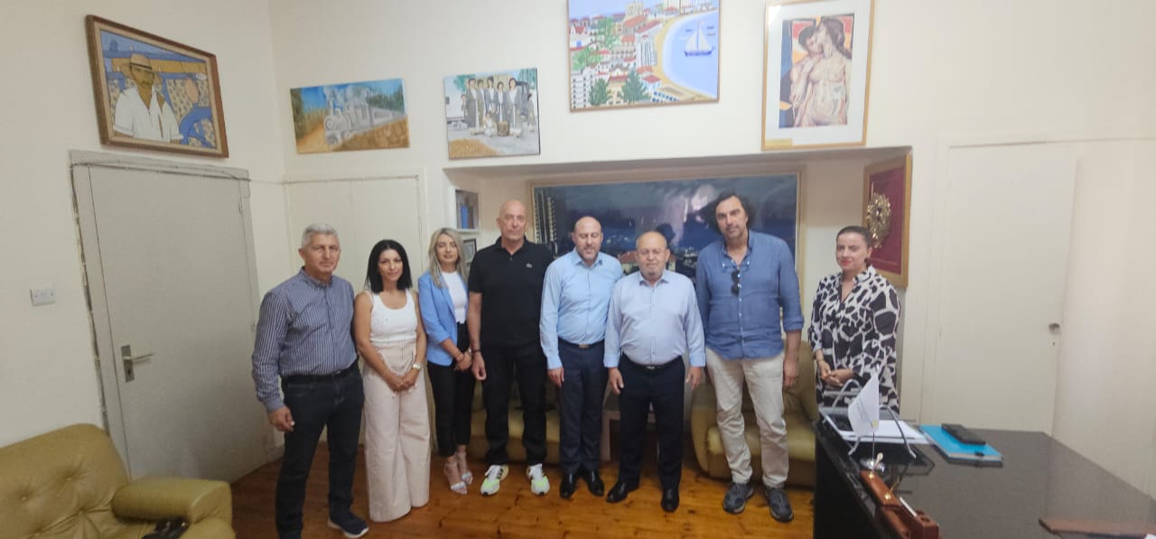 Συνάντηση αντιπροσωπείας της ΠΕΠ με τον Δήμαρχο Αμμοχώστου και μέλη του ...